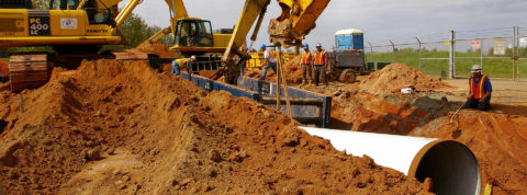 Sanders Utility Construction | A Major Utility Construction Company